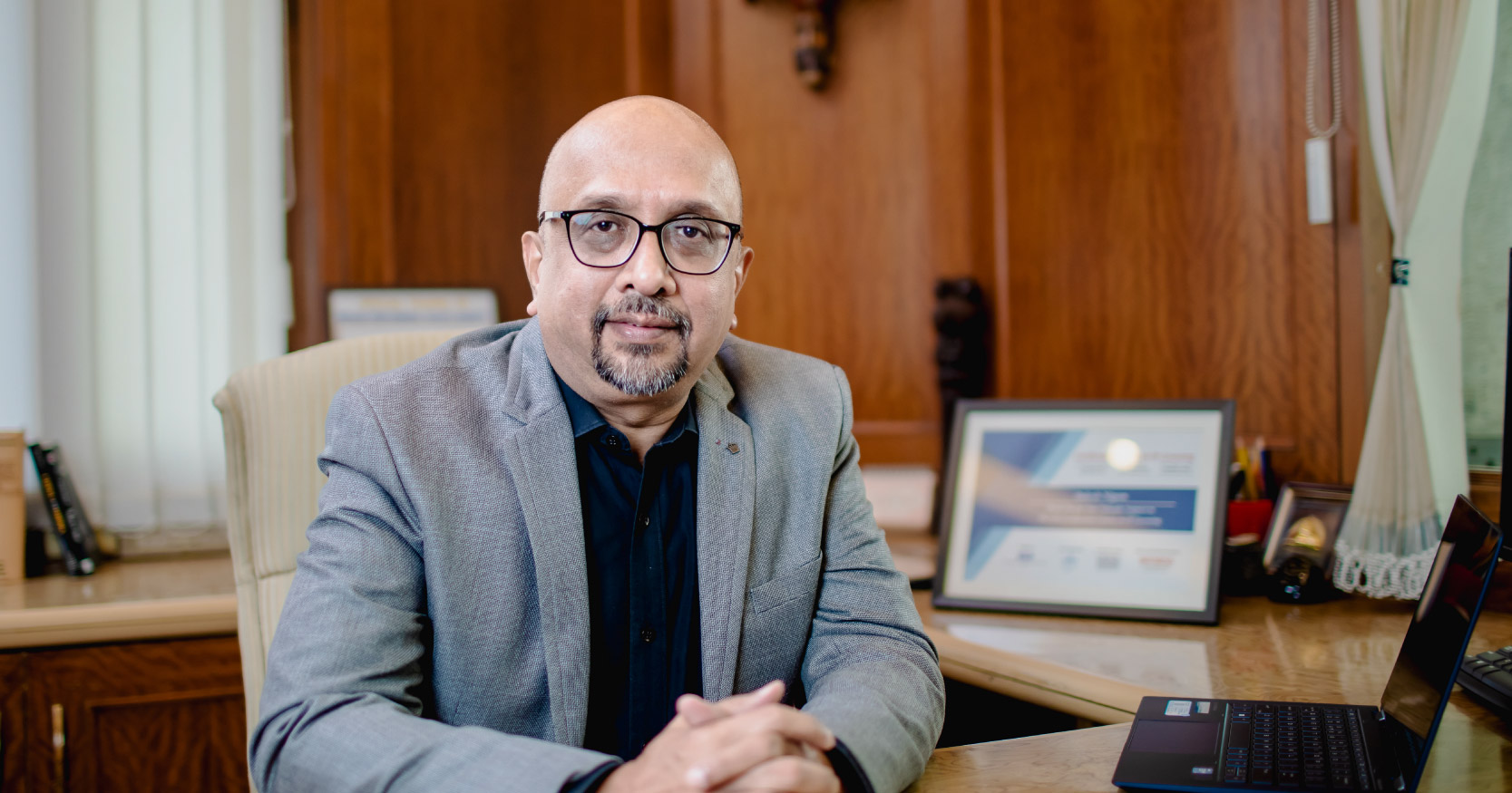 CISAC’s Benjamin NG and Liam Donnelly with the IPRS’ Rakesh Nigam on ...